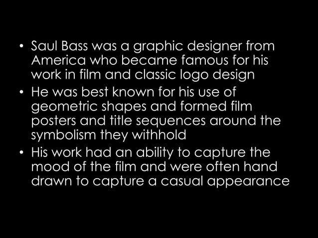 Saul Bass | PPT