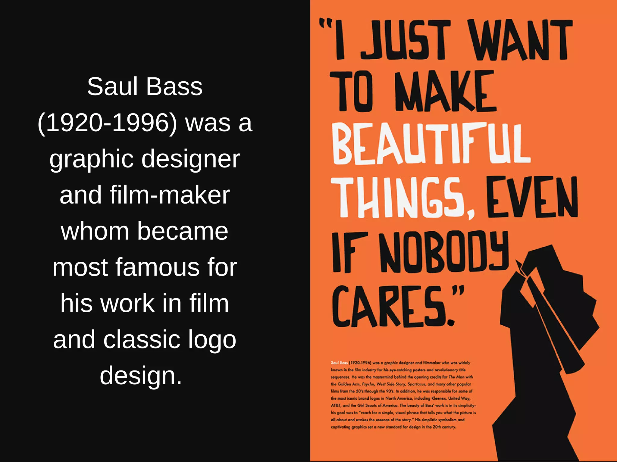 Saul bass and his contribution to film | PDF