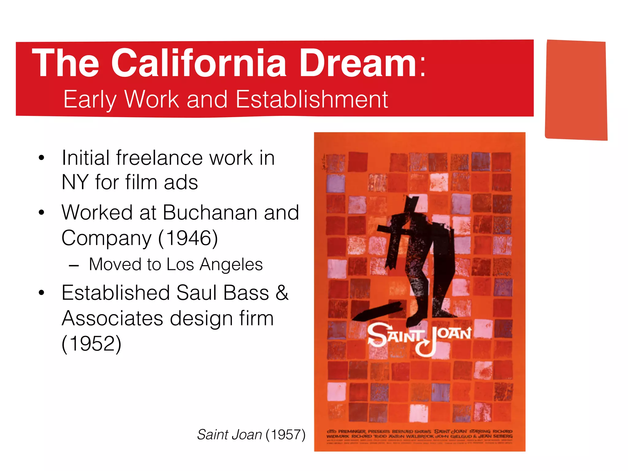 Saul Bass Designer Biography | PDF
