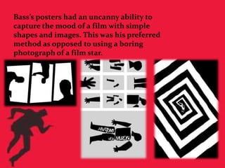 Saul bass presentation | PPTX