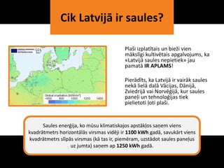 Aktīvā energoefektivitāte izmantojot saules kolektorus | PPT