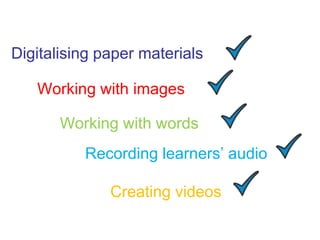 Digitally enhanced primary classroom activities | PPTX