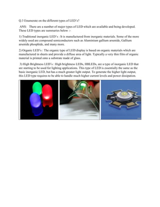 Case Study: LED | PDF