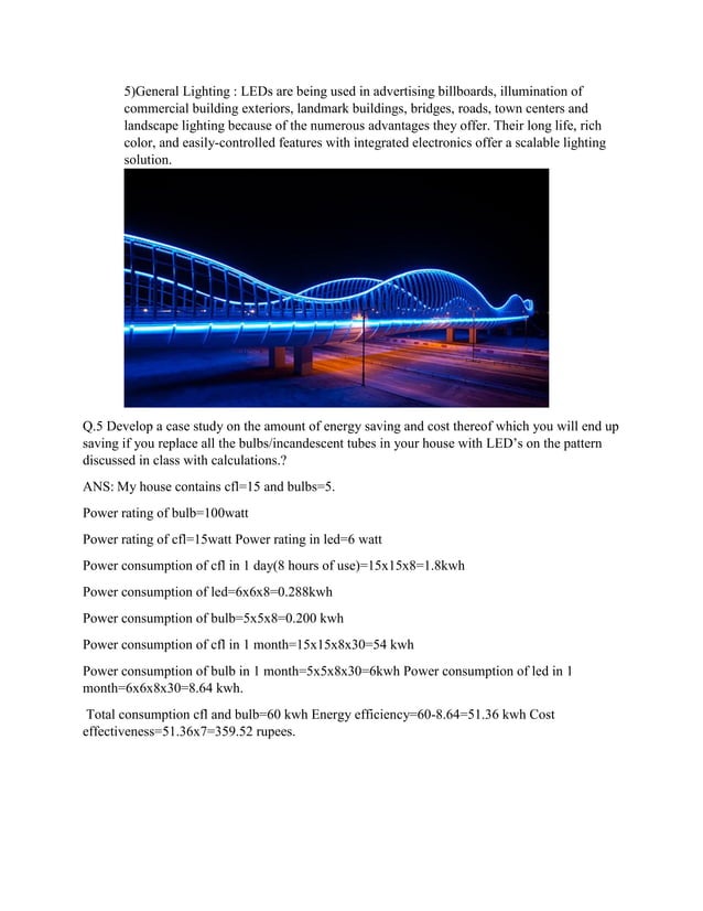 Case Study: LED | PDF | Science