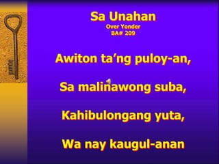 Sa Unahan.ppt