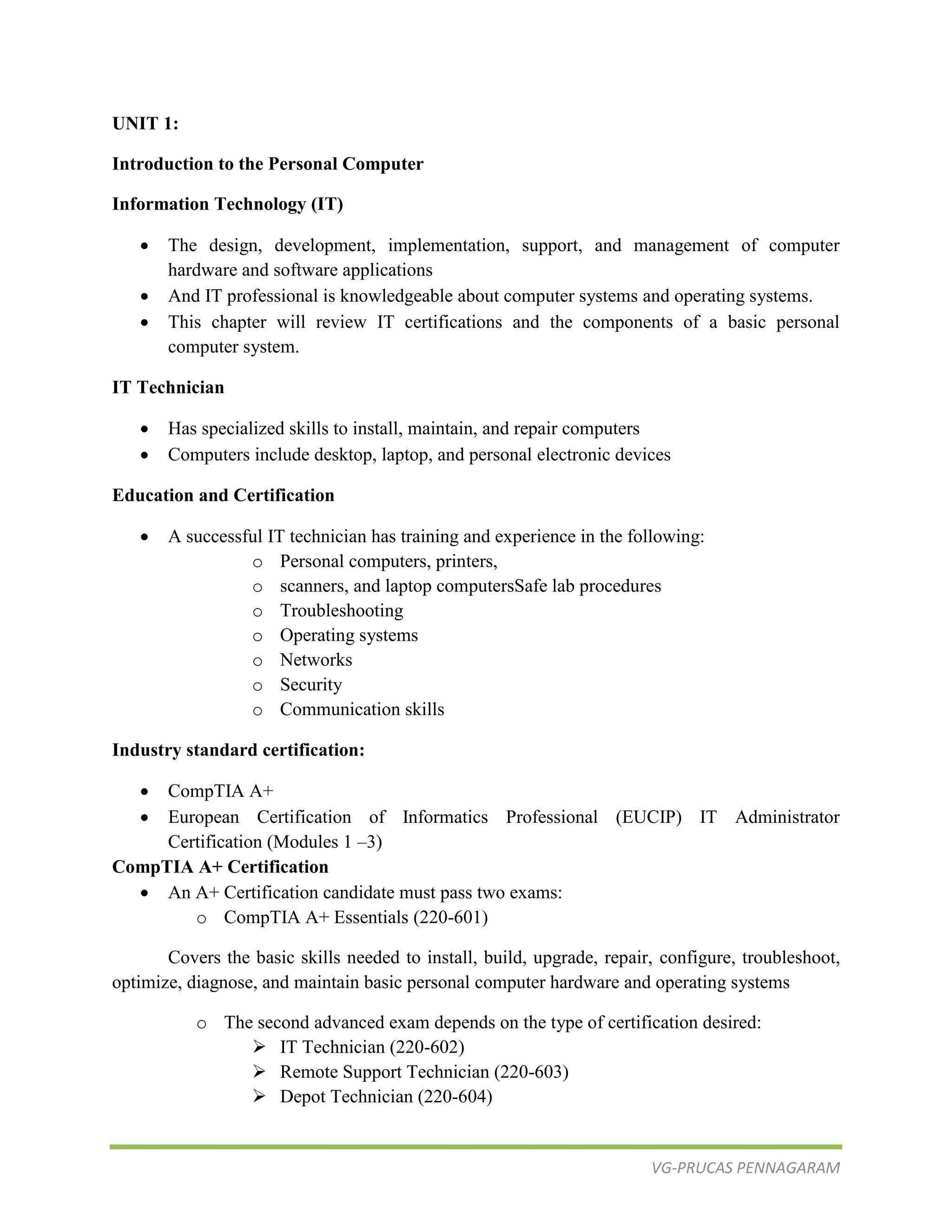 SYSTEM ADMINISTRATION AND MAINTENANCE NOTES PERIYAR UNIVERSITY | PDF