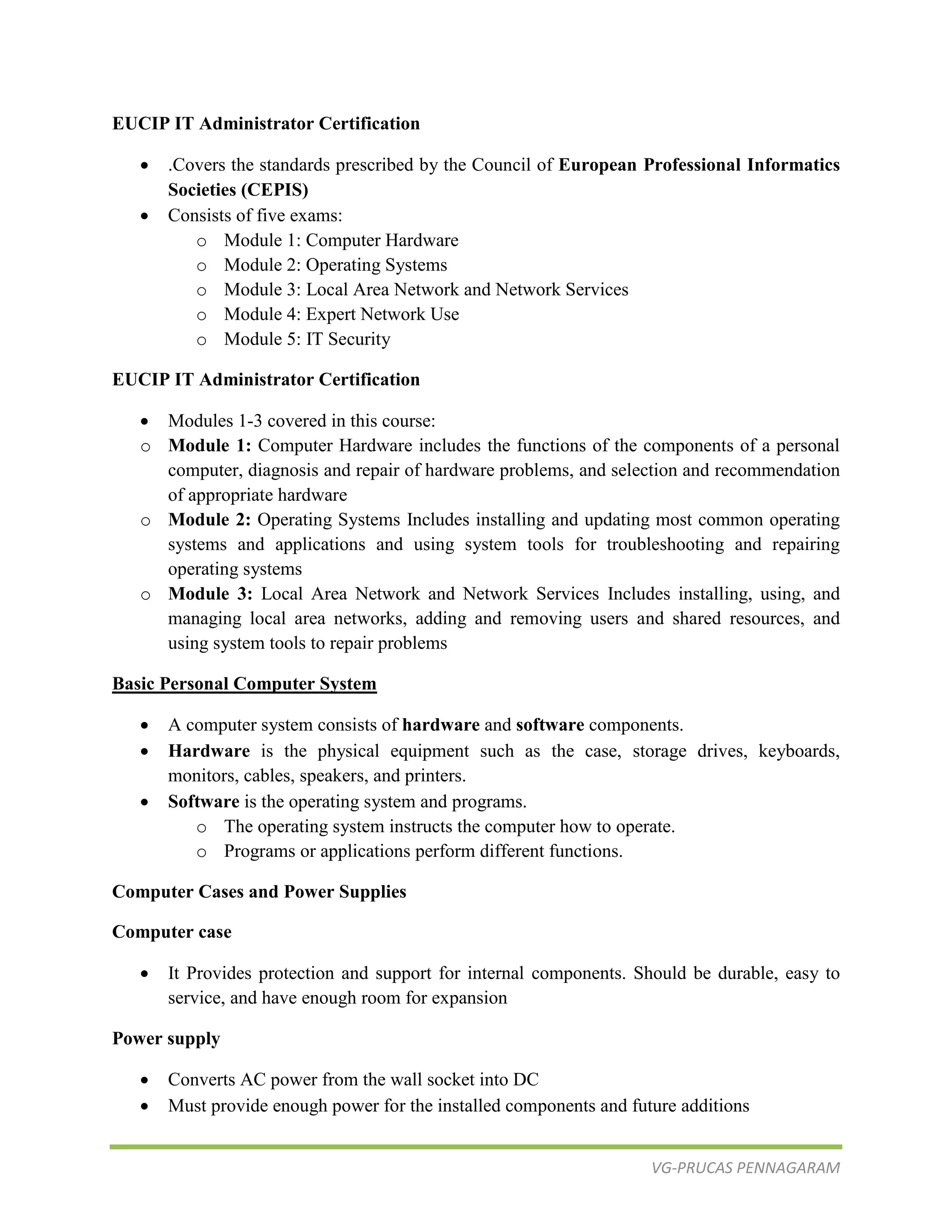 SYSTEM ADMINISTRATION AND MAINTENANCE NOTES PERIYAR UNIVERSITY | PDF