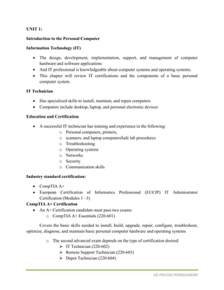 SYSTEM ADMINISTRATION AND MAINTENANCE NOTES PERIYAR UNIVERSITY | PDF