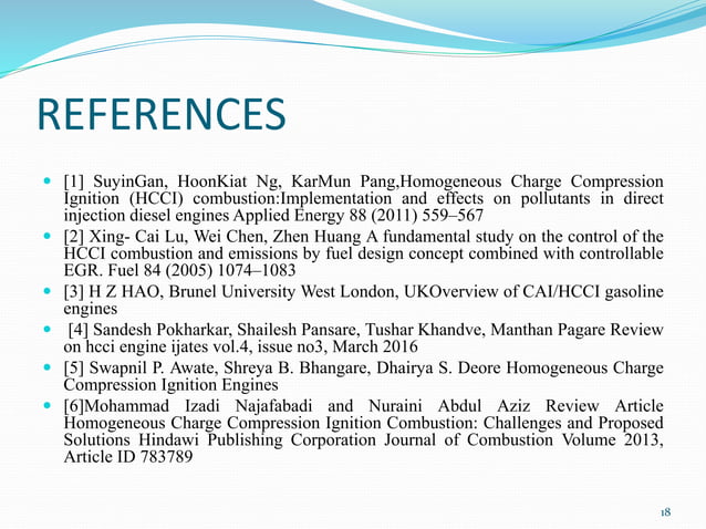 HCCI and CAI Engines | PPT