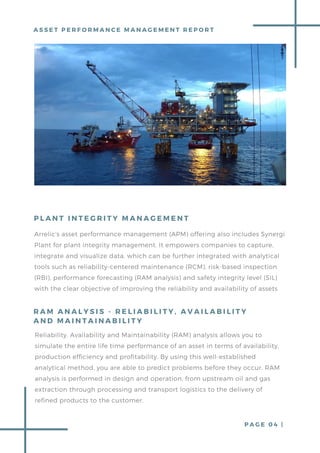 Asset Performance Management in Oil and Gas Industry | PDF