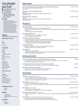 Resume - Saurabh Jagtap | PDF