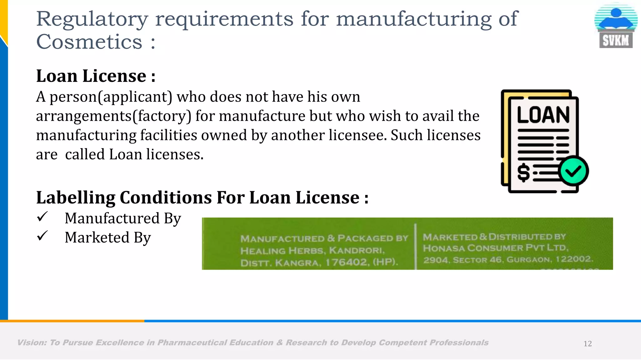 Cosmetics regulations in India.pptx