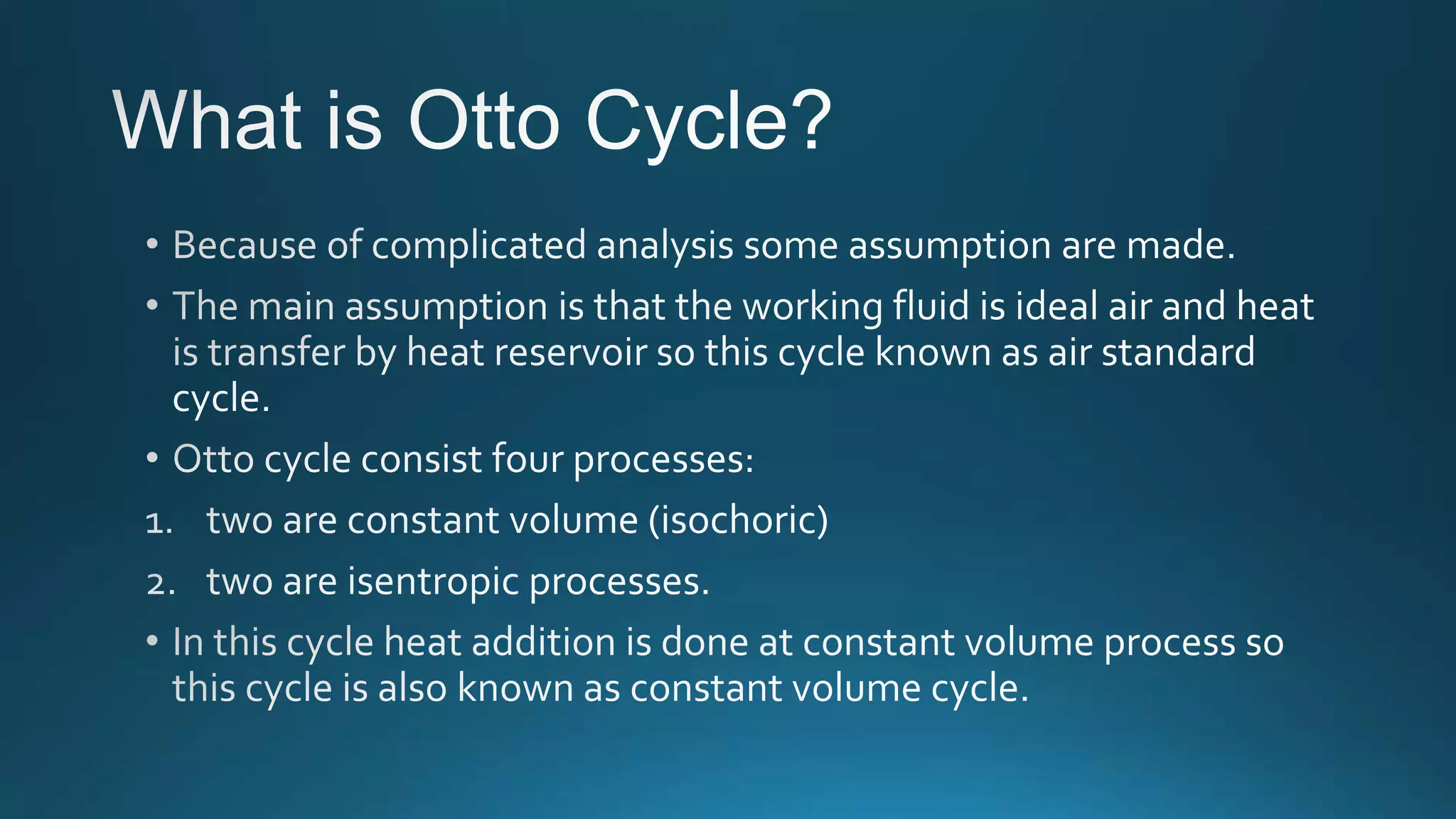 otto cycle | PPTX