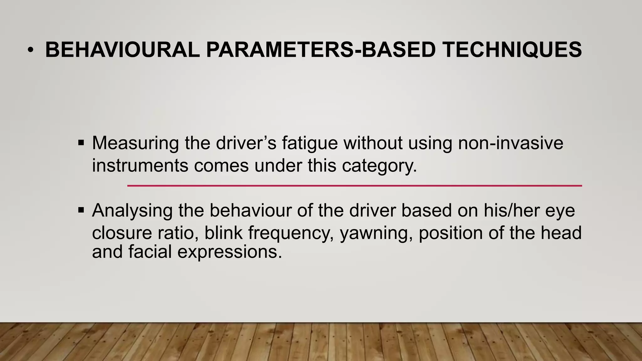 Drowsiness Detection Presentation | PPTX