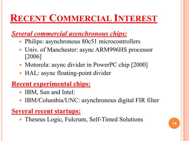 CLOCKLESS CHIP BY Saurabh singh | PPTX | Computing | Technology & Computing