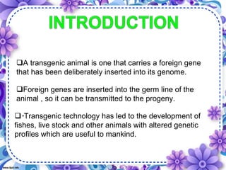 Saurabh transgenics | PPT