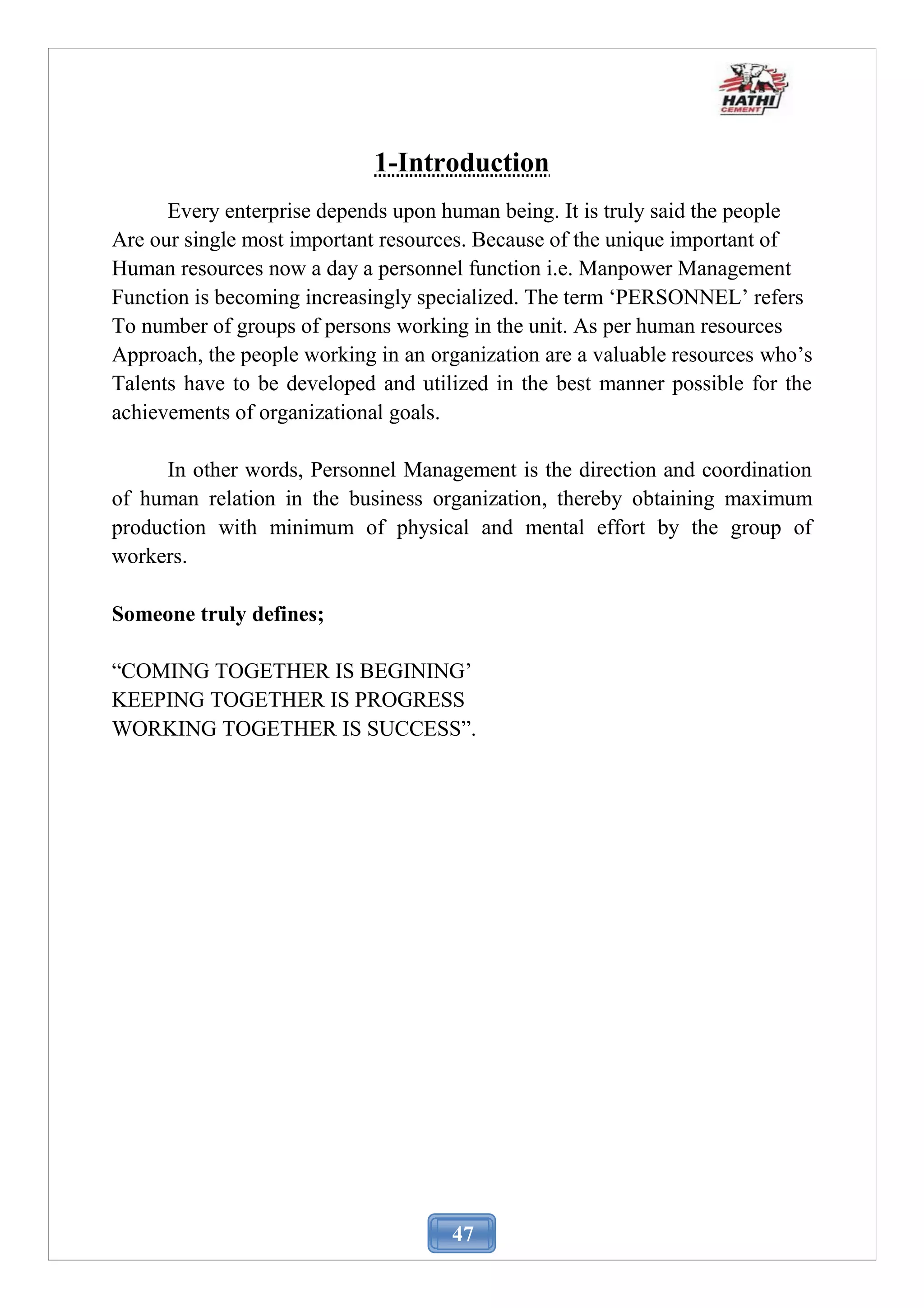 SAURASHTRA CEMENT LTD.(HATHI CEMENT) RANAVAV | PDF