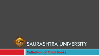 Saurashtra university library | PDF