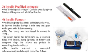 insulin drug delivery system | PPTX