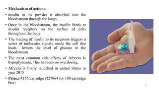 insulin drug delivery system | PPTX