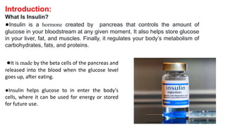 insulin drug delivery system | PPTX