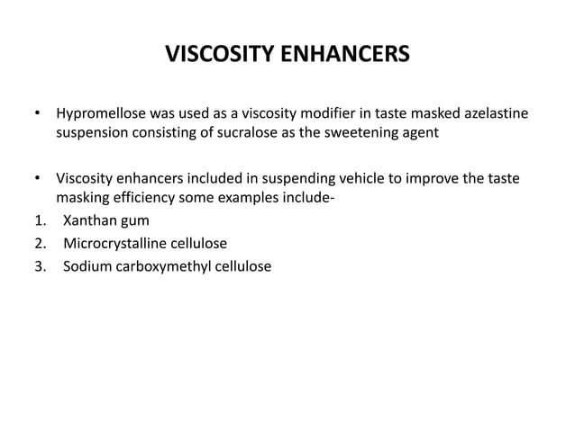 Taste masking approaches | PPTX