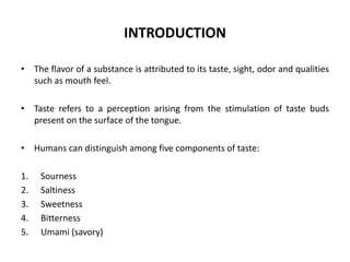 Taste masking approaches | PPTX