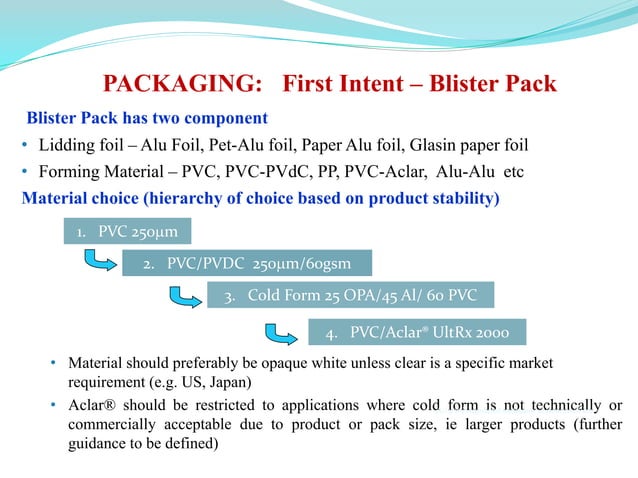 Saurav anand iip process of pharma packaging development | PPTX