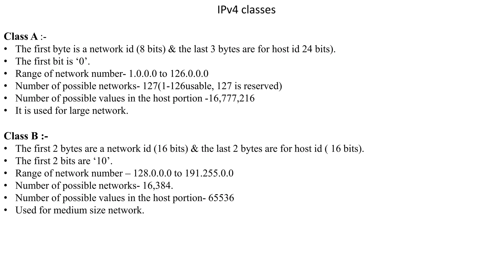IPv4 and IPv6 | PPT