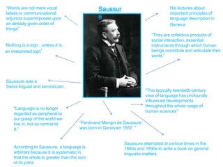 Saussure | PPTX