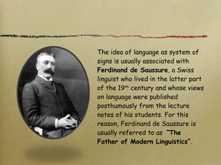 saussure | PPT