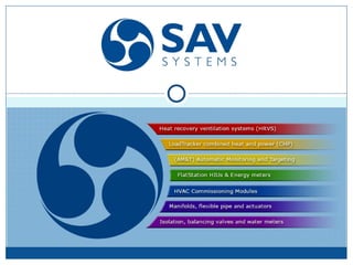 SAV Systems, CHP Technical Specifications | PPT