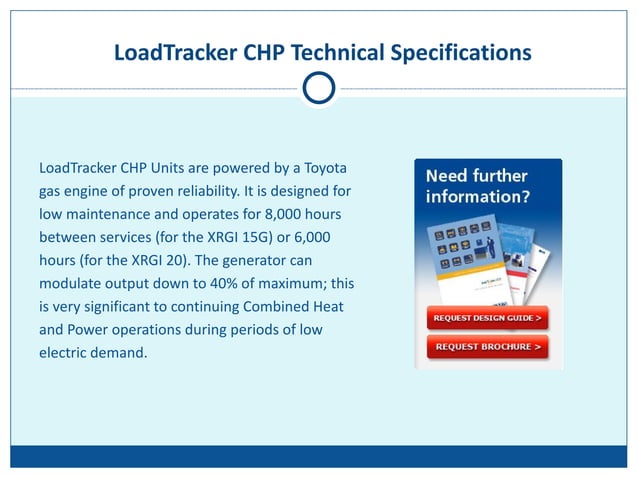 SAV Systems, CHP Technical Specifications | PPT