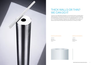 Sandvik P&P - Seamless Tubes & Pipes | PDF
