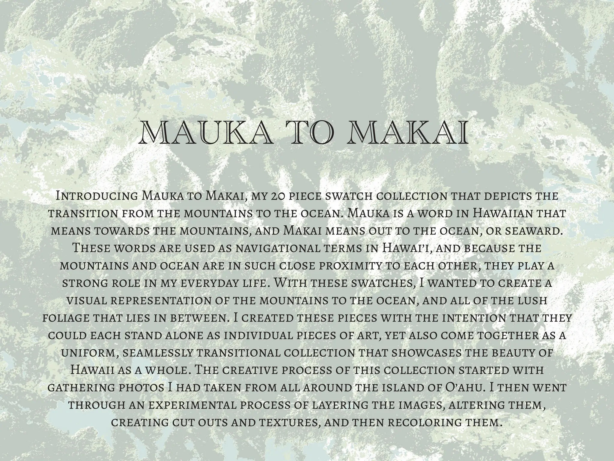 Digital Surface Design LookBook Malia Anderson | PDF