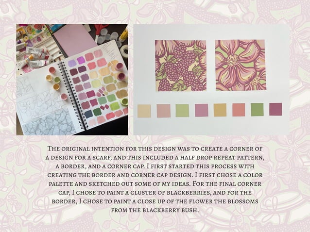 Digital Surface Design LookBook Malia Anderson | PPT