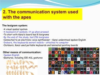 Savage Rumbaugh ppt | PPT