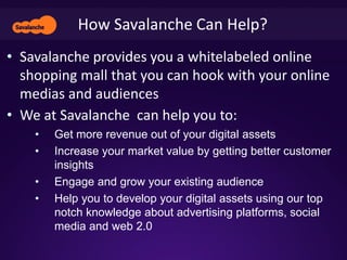 Savalanche old presentation | PPT