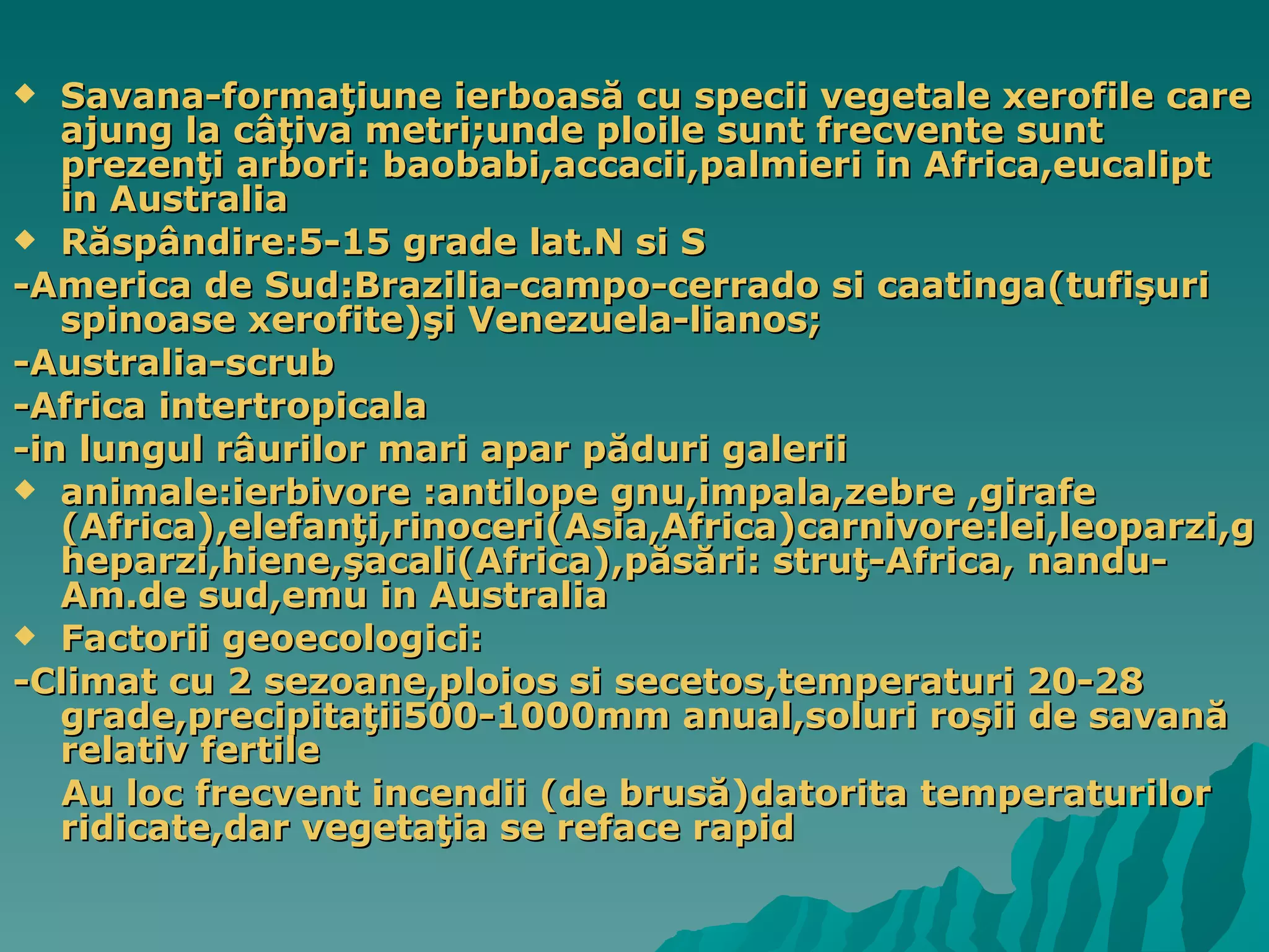 Savana | PPT