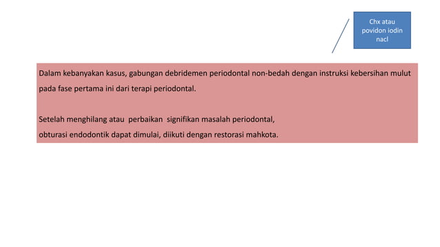 Savana lesi endo perio | PPTX