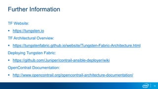 Introduction to Tungsten Fabric and the vRouter | PPT