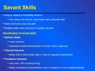 Savant Syndrome | PPT