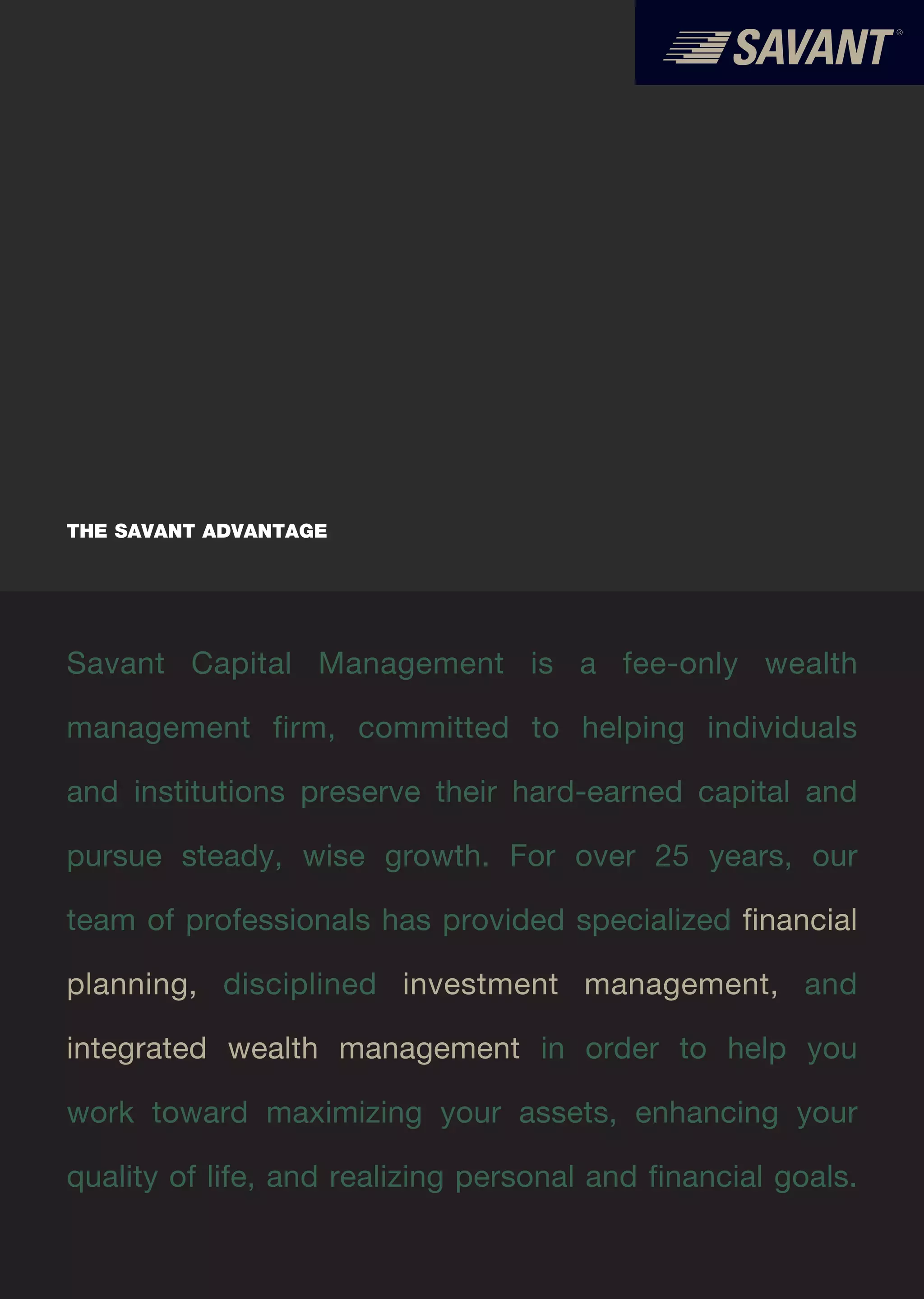 The Savant Advantage | PDF | Free Download