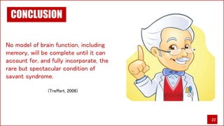 Savant syndrome | PPTX