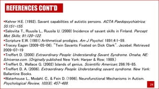 Savant syndrome | PPTX