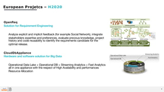 M. Savarese, Big Data as core engine to support the Wind Tre datadriven journey | PDF