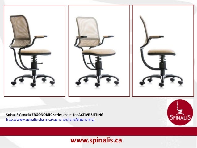 Save $200 on SpinaliS Ergonomic Series Chairs for Active Sitting in Canada
