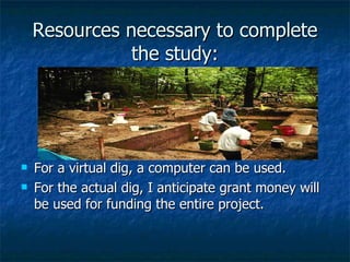 Archaeology in the classroom | PPT