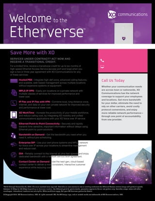 XO Communications Welcome to the Etherverse | PDF