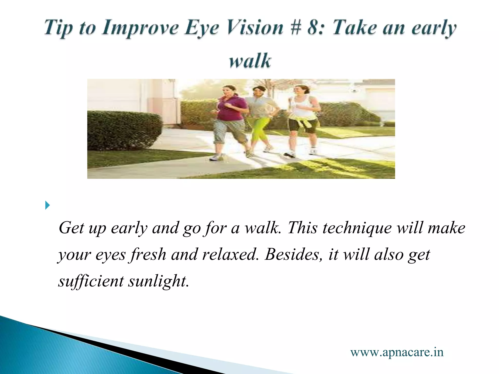 Save and improve your eye vision | PPTX